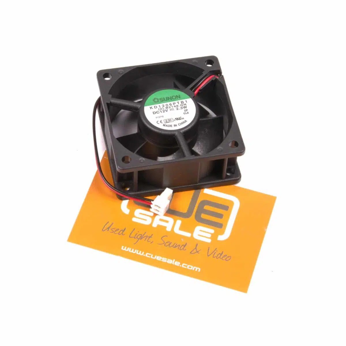 Martin - Fan, 12V DC, 60x60x25 with plug, 15cm wire (MAC 700 Fan) - CUE ...